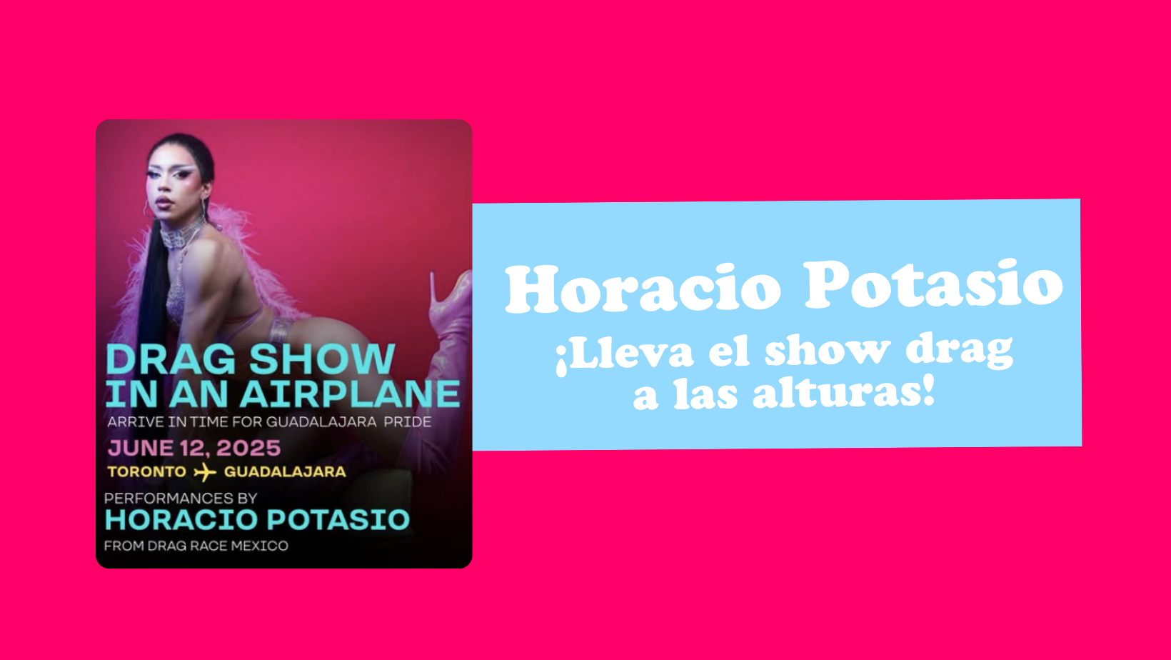 Horacio Potasio llevará el drag a nuevas alturas con Drag Academy - La ...