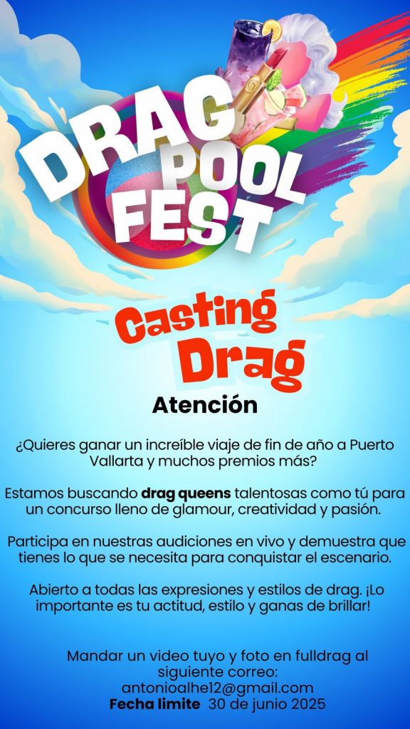 ¡Drag Pool Fest lanza su casting oficial y busca a la próxima reina del ...