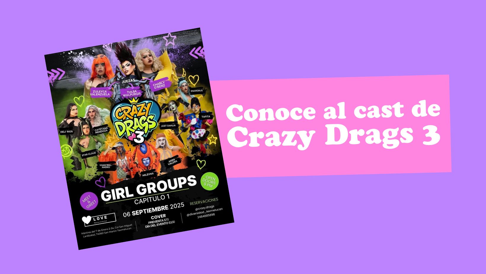 Conoce al cast de Crazy Drags 3. - La Reseña Que Nadie Pidió | # ...