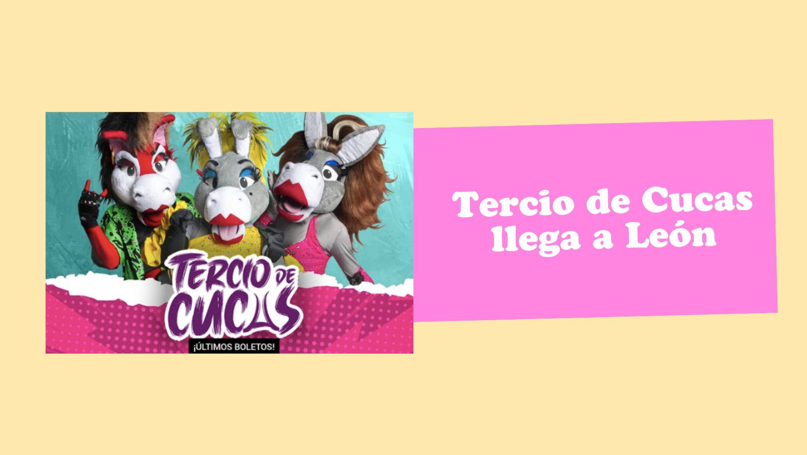 “Tercio de Cucas”: Llega a León para una noche de carcajadas - La ...